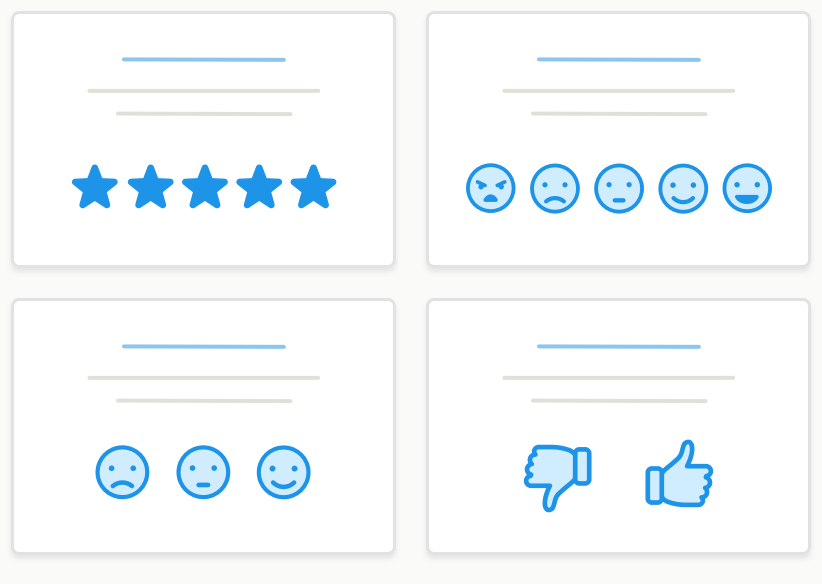 Customer satisfaction survey software - CSAT survey tool | Delighted