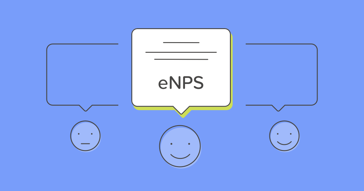 Collect actionable employee feedback with eNPS surveys