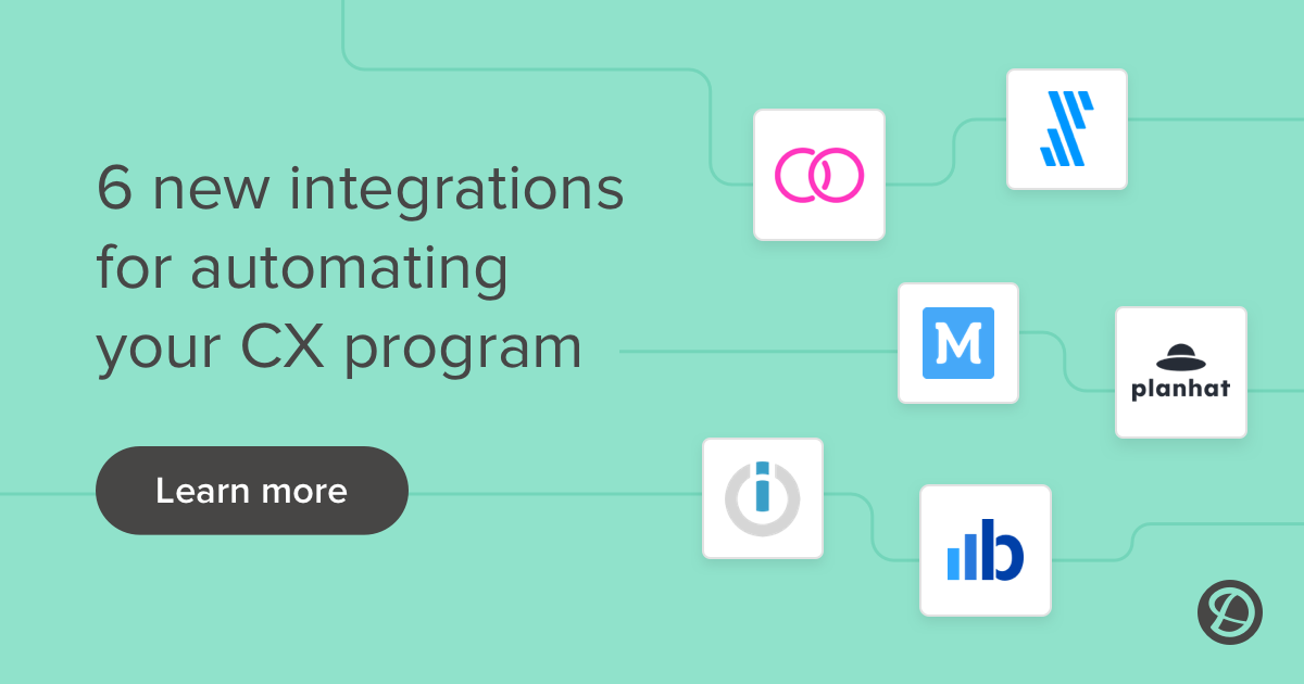 6 new integrations: Automate feedback collection + analysis