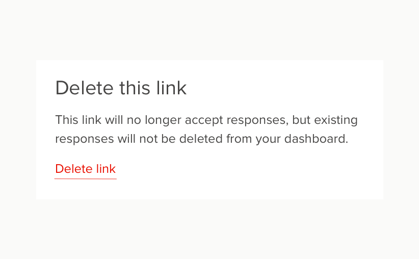 Create survey links to gather customer feedback – Delighted