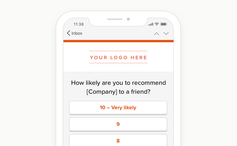 Email survey guide - Create survey embedded emails | Delighted