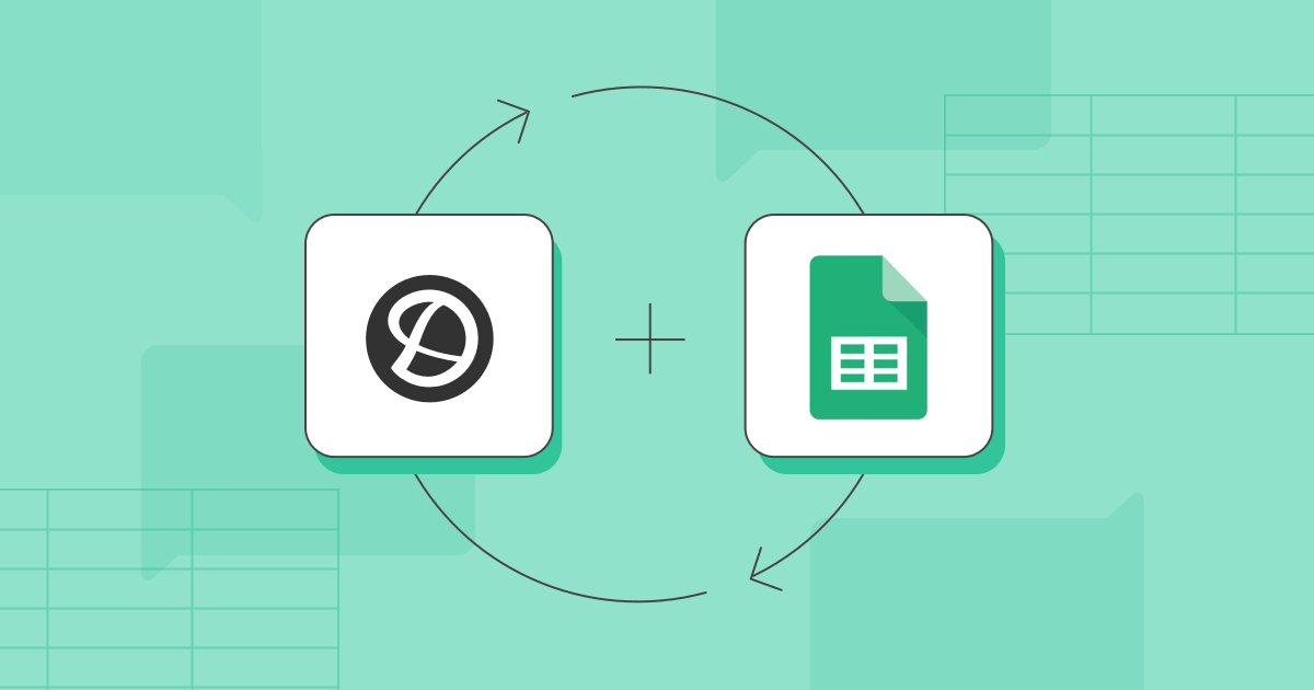 Automate data entry with the Google Sheets integration