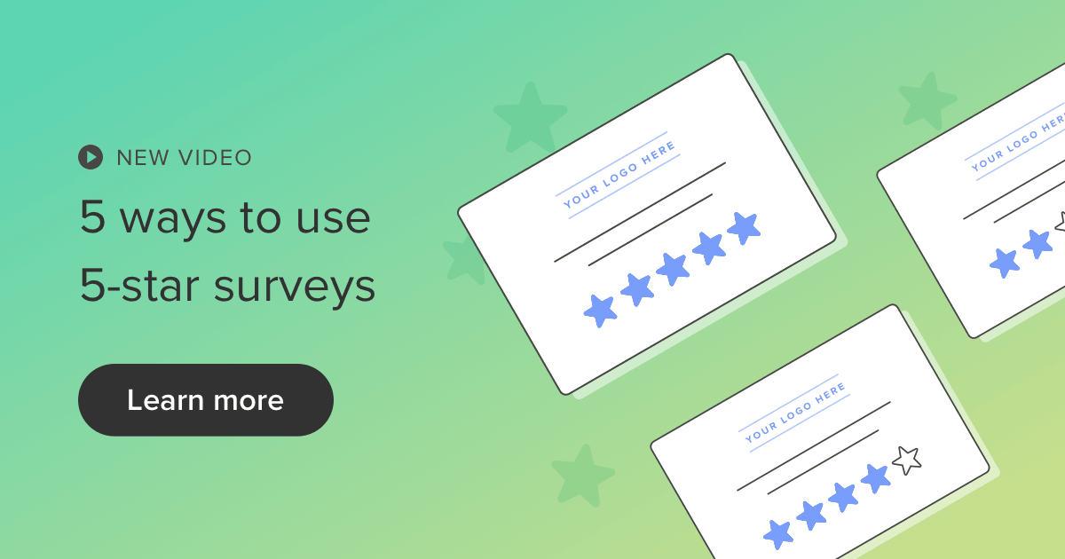 5 popular ways to use star surveys | Delighted