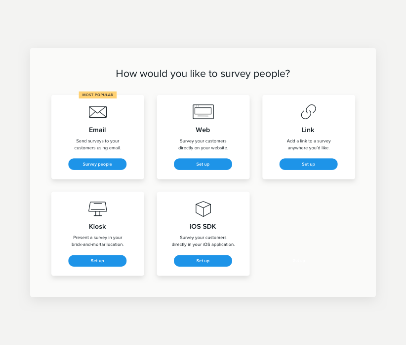 Free survey templates: Questionnaire templates & examples | Delighted